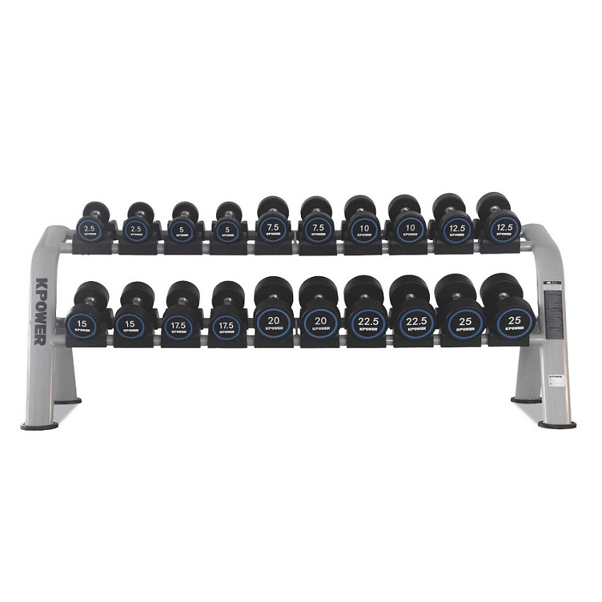 KPOWER 康乐佳 十付装双层哑铃架 K013 (配图哑铃需另购)